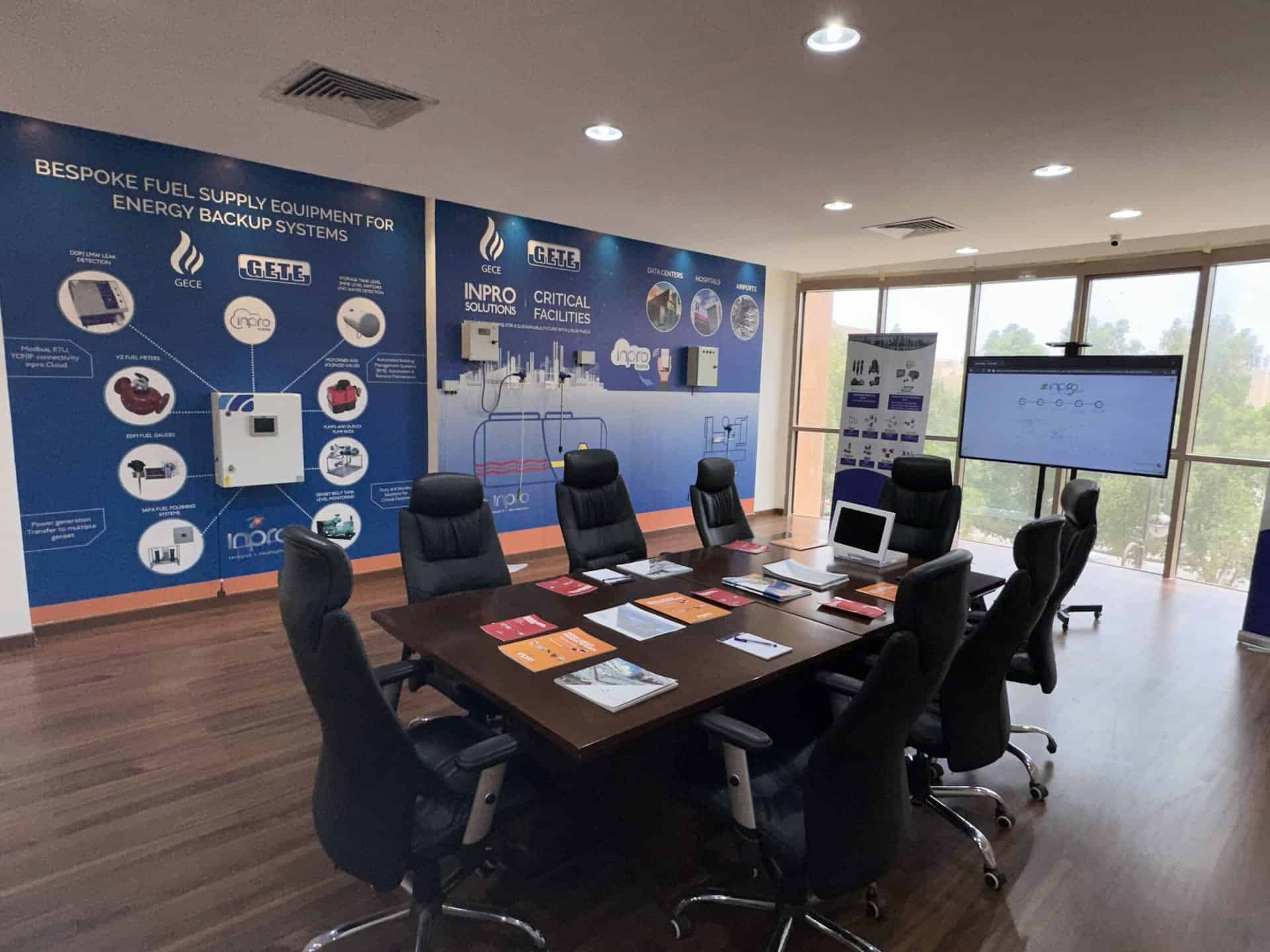 Präsentation des Inpro (Simka) und GECE Showrooms - Simka